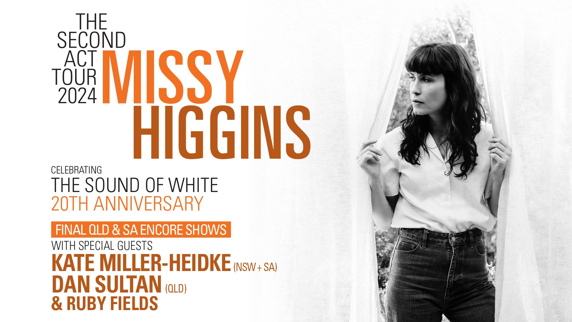 Missy Higgins A Day On The Green Tickets | Queensland | Tour & Concert ...